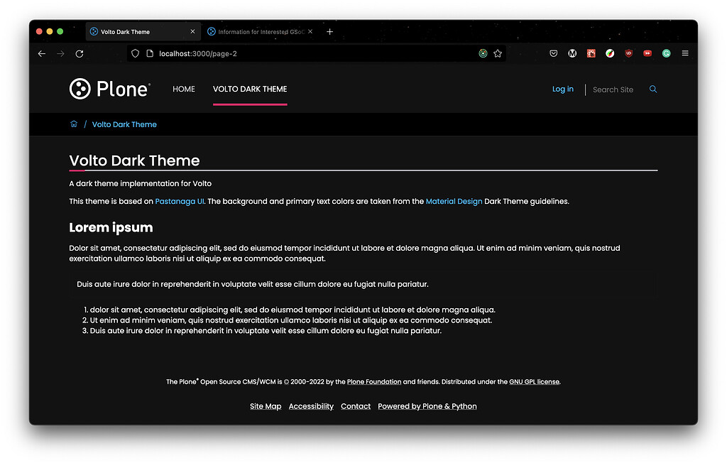 GSoC idea of creating a new Volto theme - Theming - Plone Community